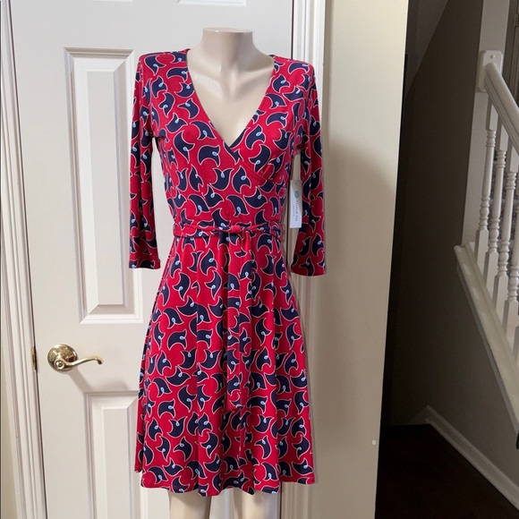 Leota | Dresses | Nwt Leota Reye Jersey Faux Wrap Dress Small | Poshmark